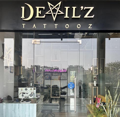 Devilz Tattooz: Tattoo Studio Artist Dwarka West Delhi